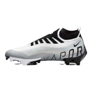 nike mens vapor edge pro 360 football cleat, white black pure platinum sz 11