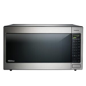 panasonic nn-t945sf 2.2 cu.ft inverter countertop microwave oven 1250watt power with genius sensor cooking, stainless steel