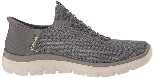 Skechers Men's Summits High Range Hands Free Slip-in Loafer, Charcoal, 9