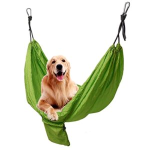 collapsible swing therapy swing for boys or girls with special needs cuddle swing indoor outdoor kids swing (green)