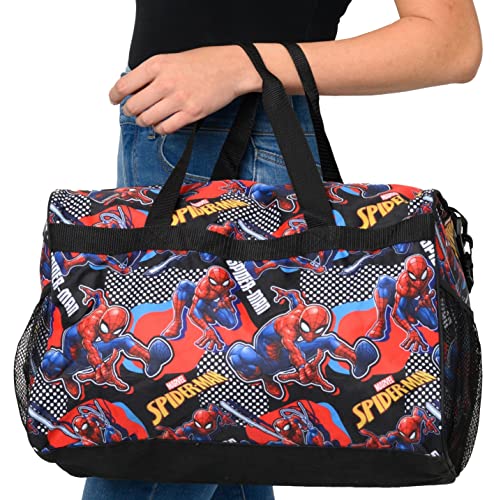 Marvel Duffel Travel Bag All Over Print (Spider-man)