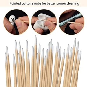 Airpod Cleaner Kit,Earbuds Cleaning Pen for Airpods Pro 1 2 Generation Earphones Case Headphone Multi-Function Pen Brushes Putty Tool for Phone Speaker Compatible iPhone Charging Lightning Port Hole