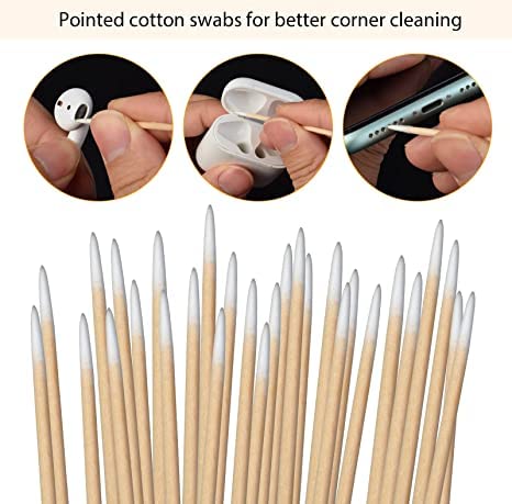 Airpod Cleaner Kit,Earbuds Cleaning Pen for Airpods Pro 1 2 Generation Earphones Case Headphone Multi-Function Pen Brushes Putty Tool for Phone Speaker Compatible iPhone Charging Lightning Port Hole