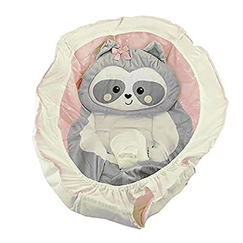 Ele Toys Replacement Part for Fisher-Price Baby Raccoon Cradle 'n Swing - GWD45 ~ Replacement Cushioned Seat Pad ~ Pink Model, 12.0 ounces