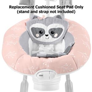 Ele Toys Replacement Part for Fisher-Price Baby Raccoon Cradle 'n Swing - GWD45 ~ Replacement Cushioned Seat Pad ~ Pink Model, 12.0 ounces