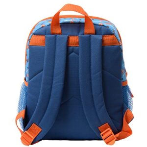 Blippi Vehicle Fun Interactive Mini Backpack For Kids, Boys & Girls Pre-School School Bag With Padded Back And Adjustable Straps,Versatile 12"