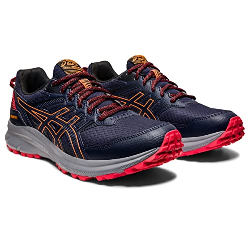 ASICS Men's Trail Scout 2 Running Shoes, 13, Midnight/Sun Peach