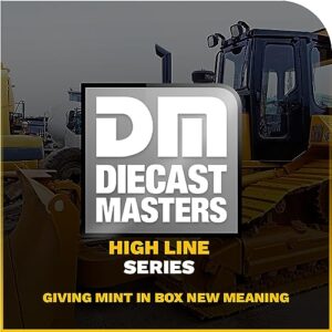 Diecast Masters 1:50 Caterpillar D5 LGP Track-Type Tractor (VPAT Blade) | High Line Series Cat Trucks & Construction Equipment | 1:50 Scale Model Diecast Collectible Model 85951