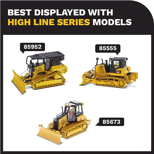 Diecast Masters 1:50 Caterpillar D5 LGP Track-Type Tractor (VPAT Blade) | High Line Series Cat Trucks & Construction Equipment | 1:50 Scale Model Diecast Collectible Model 85951