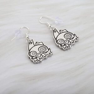 The Owl House Inspired King Gift The Owl House King Earrings The Owl House King Fans Gift (King Earrings)