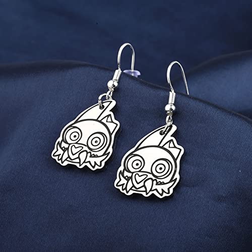 The Owl House Inspired King Gift The Owl House King Earrings The Owl House King Fans Gift (King Earrings)