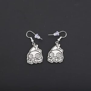 The Owl House Inspired King Gift The Owl House King Earrings The Owl House King Fans Gift (King Earrings)