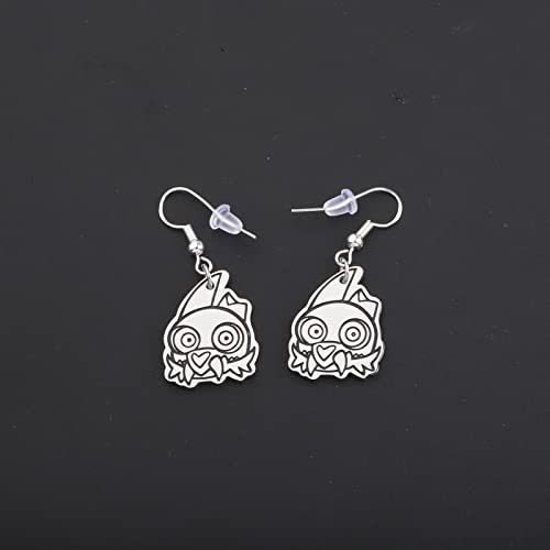 The Owl House Inspired King Gift The Owl House King Earrings The Owl House King Fans Gift (King Earrings)