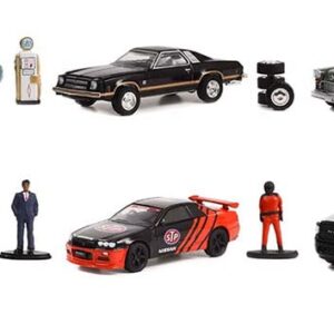 Greenlight 97130 The Hobby Shop Series 13 Complete Set of Six (6) Diecast Models 1:64 Scale