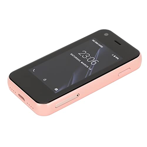 Zunate 2022 XS11 Mini 3G Smartphone Unlocked, 2.5Inch for Android Child Phone, 1GB 8GB WiFi Dual Sim Ultra Thin Mobile Phone, Student Pocket Cellphone (Sakura Pink)