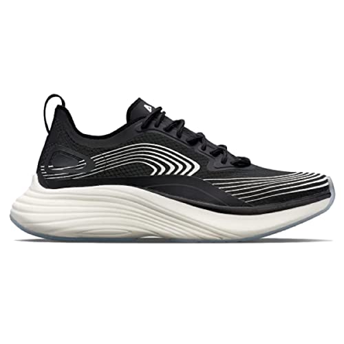 APL: Athletic Propulsion Labs Men's Streamline Sneakers, Black/White/White, 9.5