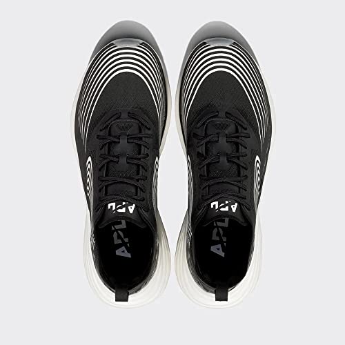 APL: Athletic Propulsion Labs Men's Streamline Sneakers, Black/White/White, 9.5