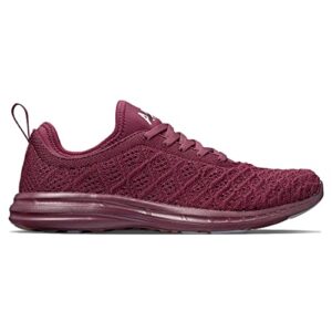 apl: athletic propulsion labs men's techloom phantom, burgundy/creme, 11