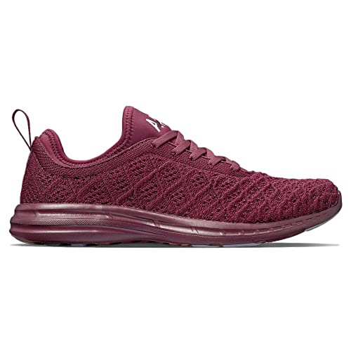 APL: Athletic Propulsion Labs Men's Techloom Phantom, Burgundy/Creme, 11