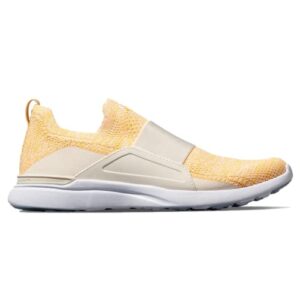 apl: athletic propulsion labs women's techloom bliss, pristine/marigold/melange, 7