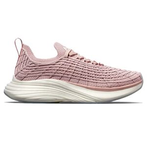 apl: athletic propulsion labs women's techloom zipline, rose dust/white, 7