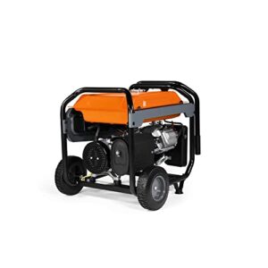 Generac 7681 GP6500 6,500-Watt Gas-Powered Portable Generator - PowerRush Technology for Increased Starting Capacity - Reliable and Durable - Easy Transport and Maintenance - Includes Cord