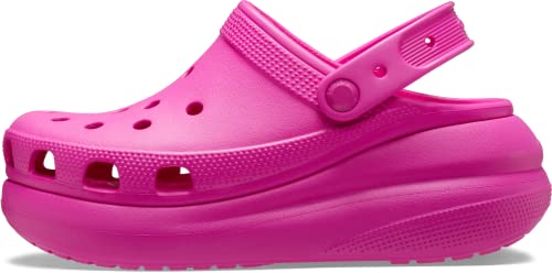 Crocs Unisex Classic Crush Clogs | Platform Shoes, Juice, 8 US Men