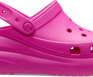 Crocs Unisex Classic Crush Clogs | Platform Shoes, Juice, 8 US Men