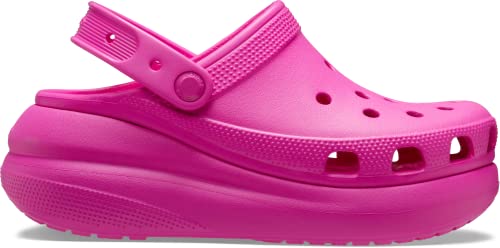 Crocs Unisex Classic Crush Clogs | Platform Shoes, Juice, 8 US Men