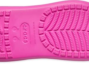 Crocs Unisex Classic Crush Clogs | Platform Shoes, Juice, 8 US Men