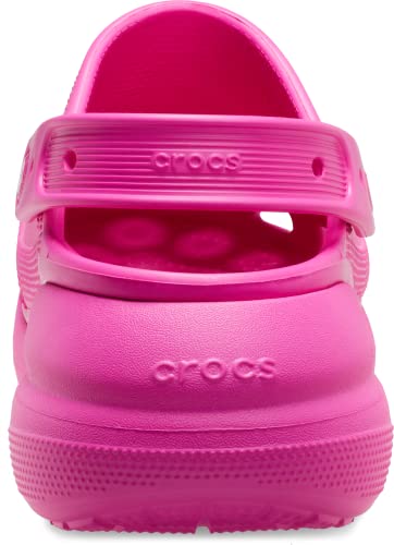 Crocs Unisex Classic Crush Clogs | Platform Shoes, Juice, 8 US Men