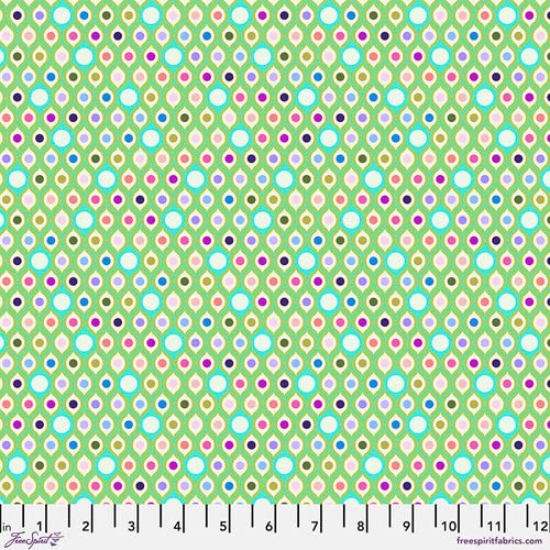 Parisville Deja Vu Scrap Bag (Approx 2 Yards) by Tula Pink for Free Spirit 2 Yards DIY Quilt Fabric