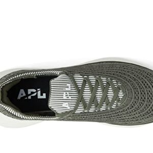 Athletic Propulsion Labs (APL) Techloom Zipline Fatigue/Ivory/Ribbed 9.5 B (M)