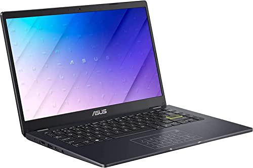 ASUS 2022 14" HD Laptop, Intel Celeron N4020 Processor, 4GB RAM, 64GB eMMC, Webcam, Intel HD Graphics 500, Bluetooth, Windows 11 Home, Peacock Blue, 128GB SnowBell USB Card