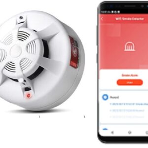 Smoke and Heat Detector, Two in one in use with TUYA Smart App