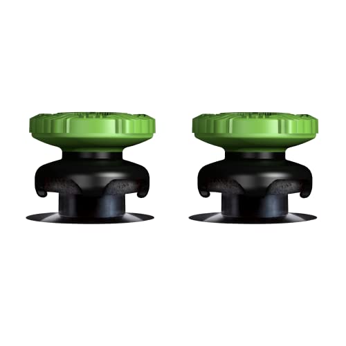 KontrolFreek Call of Duty: Modern Warfare II Performance Thumbsticks for Playstation 4 (PS4) and Playstation 5 (PS5) | 2 High-Rise, Hybrid/Flat | Black/Green