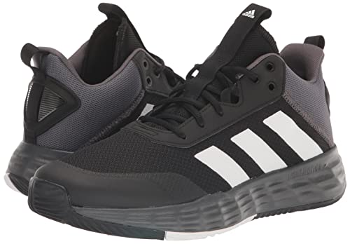 adidas Men's Own The Game 2.0 Sneaker, Core Black/Grey/White, 8