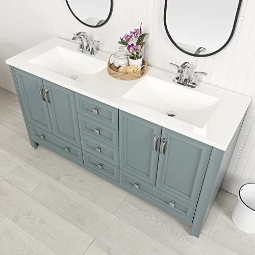 Spring Mill Cabinets Nimay Bathroom Vanity with Sink, Sage