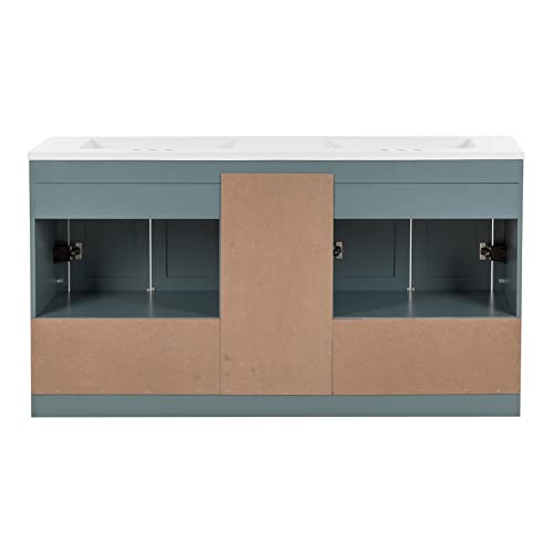 Spring Mill Cabinets Nimay Bathroom Vanity with Sink, Sage