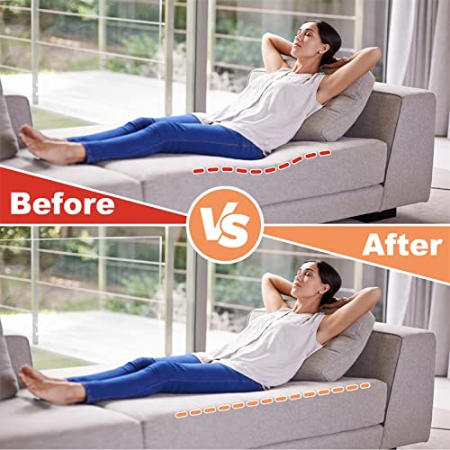 MAXTID Couch Cushion Support Insert - Couch Cushion Support for Sagging Seat 67"x17"x0.24" Thicker & Upgraded ABS Board Non-Slip & Foldable Couch Cushion Repalcement