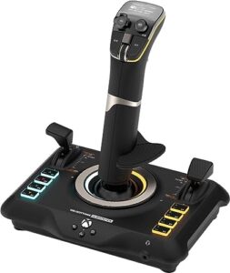 turtle beach velocityone flightstick universal simulation controller joystick for air & space combat simulation – xbox series x, xbox series s, xbox one, windows 10, and windows 11 pcs