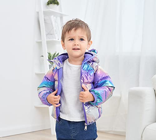 UNICOMIDEA Baby Girl Clothes 12-18 Months Cute Baby Winter Coat Long Sleeves Infant Zipper Jackets Size 18M Puffer Outerwear Coats Fashion Baby 1st Holiday Jacket