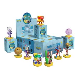 mighty jaxx freeny’s hidden dissectibles : spongebob squarepants series 04 (super edition) - art collectibles| single box | multicolor| 4" vinyl art toy blindbox