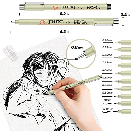 Pen, Pens, Art Pens, Drawing Pens, Fine Point Pen, Micro-Pen, Sketch Pen, Anime Pens, Micro-Pen Set, Micro-Pens, For Art Supplies, Arts & crafts, Drawing Supplies, Office School Supplies, Artists Line