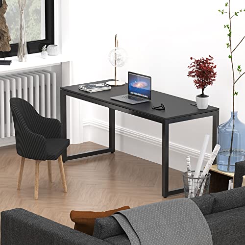 SHW Artwork Solo Desk, Black