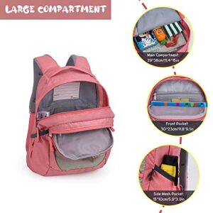 MOUNTAINTOP Kids Backpack for Boys Girls Preschool Kindergarten Children Lightweight Daypack, Pink 8.7x5.9x15