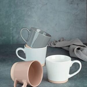 famiware Coffee Mug Set for 4, Multi-color