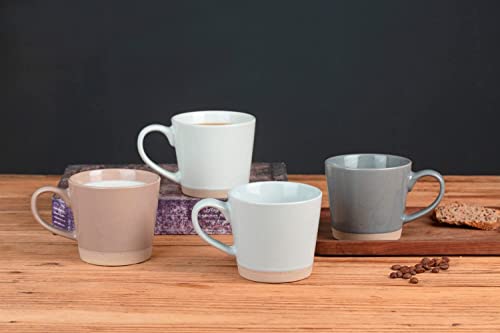 famiware Coffee Mug Set for 4, Multi-color