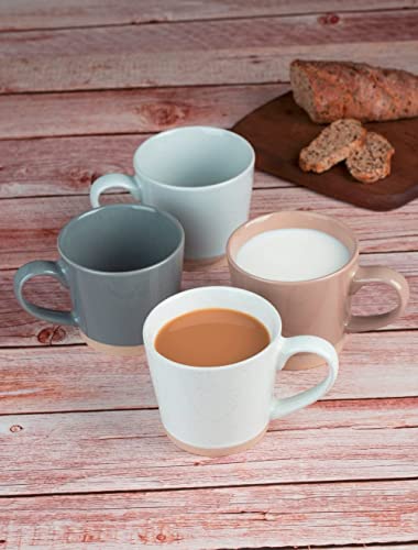 famiware Coffee Mug Set for 4, Multi-color