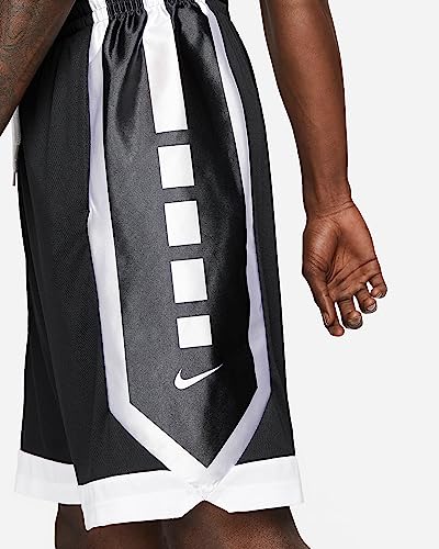 Nike Dri-FIT Elite Men's Basketball Shorts Size - M Black/White